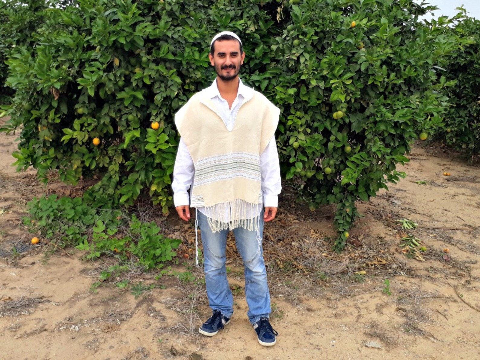 Tallit Katan Tzitzit Woven Tallit Handmade Tallit Cotton - Etsy