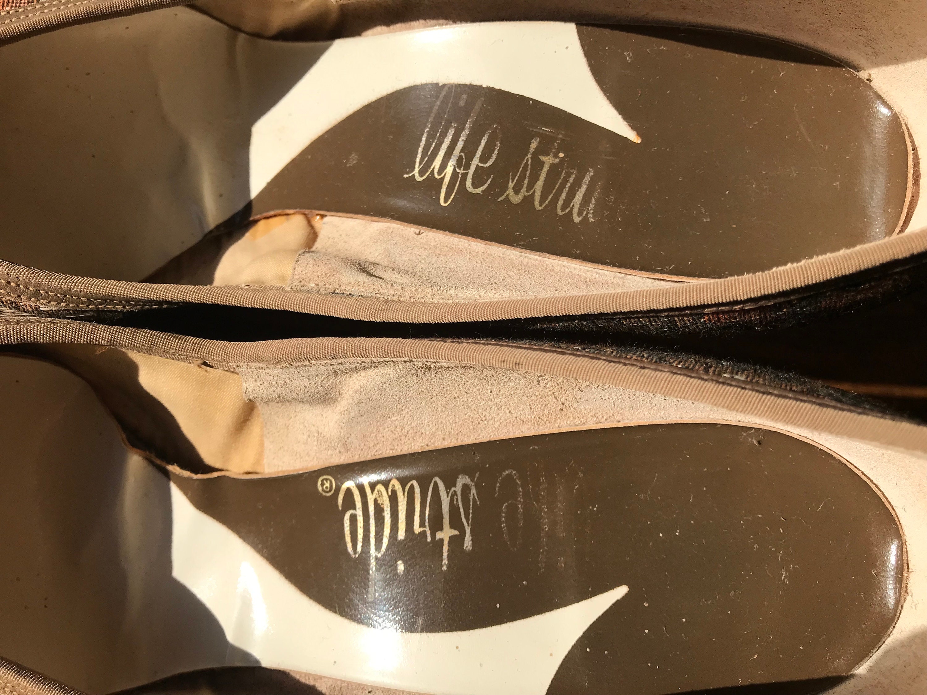 Vintage 1960 Life Stride 4 Inch Spike Heelstapestry Fabric Top and ...