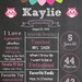 Chalkboard First Day of School Sign Pink Owl - Etsy