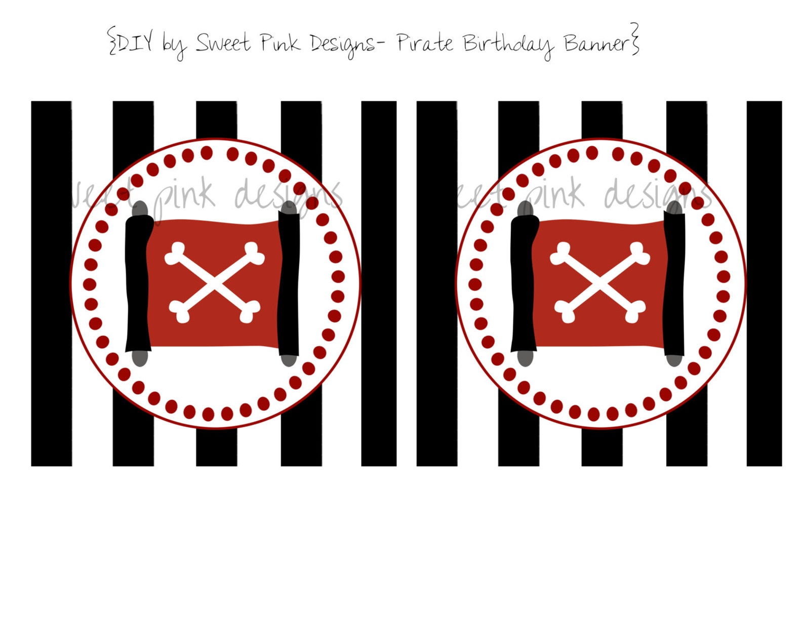 Printable Fancy Labels- Pirate Party Collection - Etsy