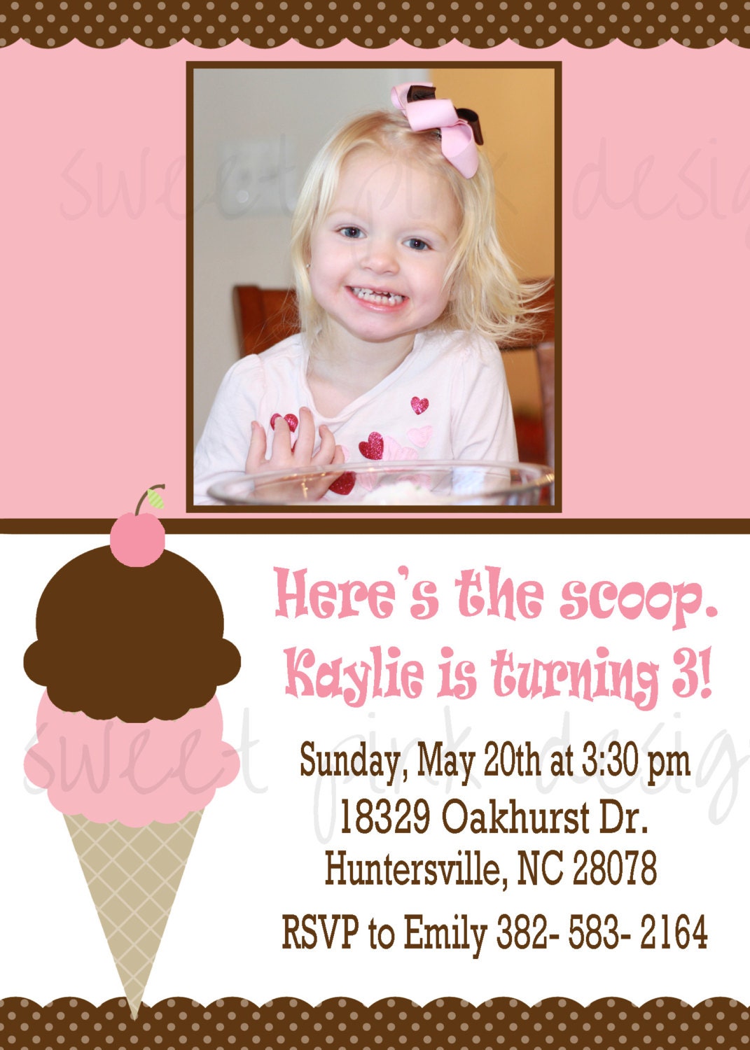 PRINTABLE WELCOME SIGN- Ice Cream Shoppe Collection - Etsy