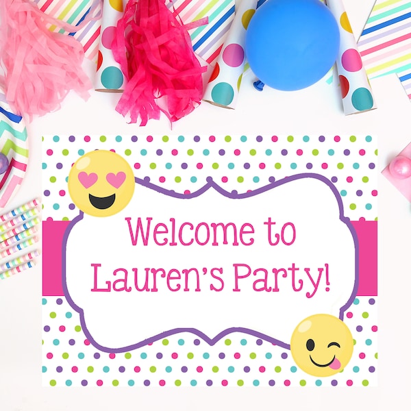 Welcome Sign Emoji - Etsy