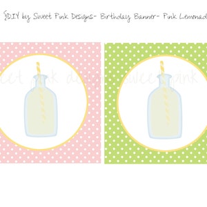 Lemonade Favor Tags Lemonade Party Favor Tags Lemonade | Etsy