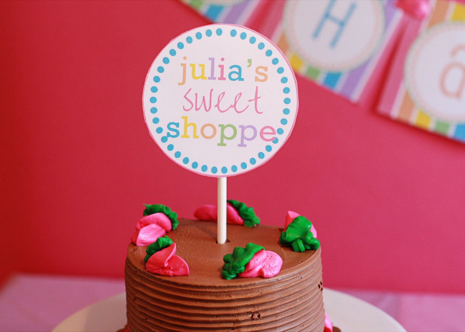 Printable Welcome Sign- Lollipop Party Collection - Etsy