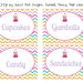 Printable Fancy Labels- Gumball Party Collection - Etsy