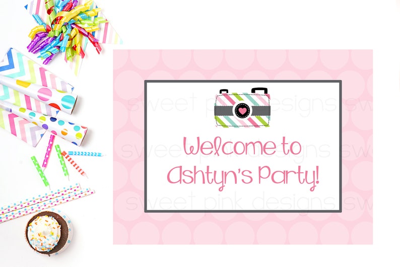 Camera- in a Flash Party- Invitation - Etsy