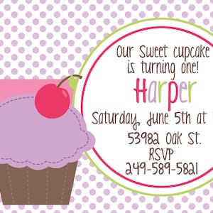Printable Fancy Labels- Purple Cupcake Collection - Etsy