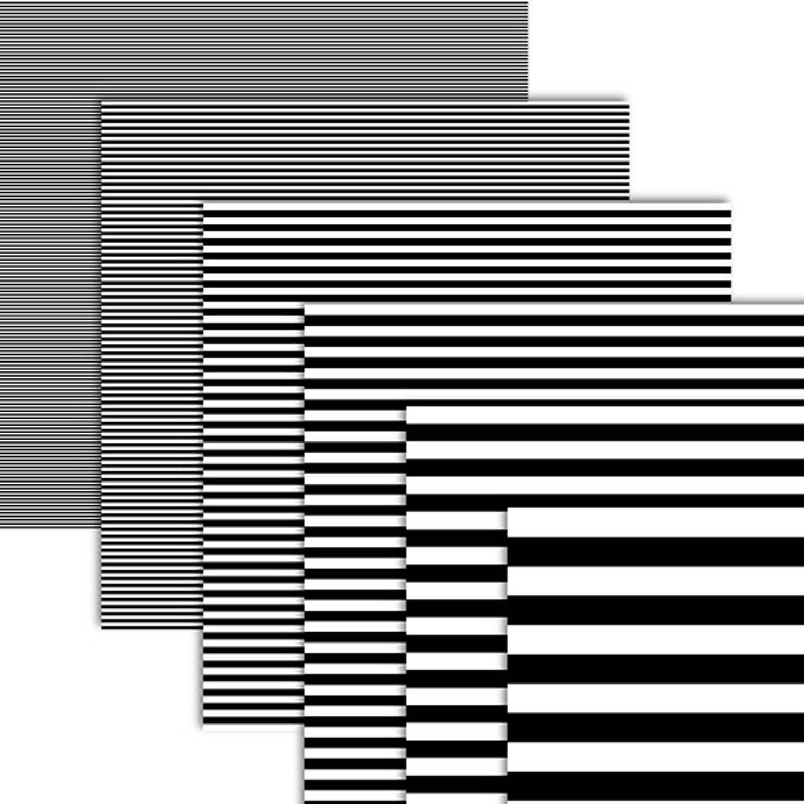 Digital Paper Pack Black White Horizontal and Diagonal Stripes - Etsy
