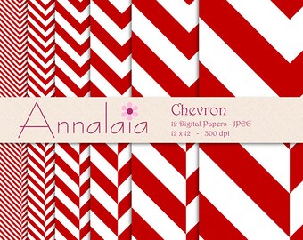 INSTANT DOWNLOAD Digital Paper Pack: Black White Chevron | Etsy