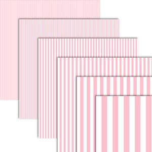 INSTANT DOWNLOAD Digital Paper Pack: Pink White Vertical Diagonal ...