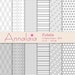 Silver Gray Digital Paper Pack Gray and White Polka Dots - Etsy