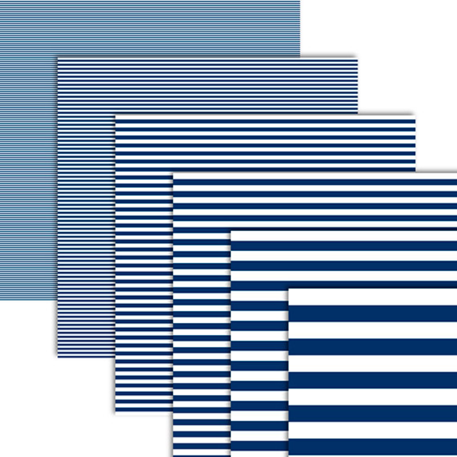 INSTANT DOWNLOAD Digital Paper Pack: Midnight Blue White - Etsy