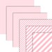 INSTANT DOWNLOAD Digital Paper Pack: Pink White Horizontal Diagonal ...