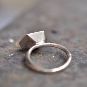 Rock Ring in Bronze. /big Rock Ring in Gold/ - Etsy