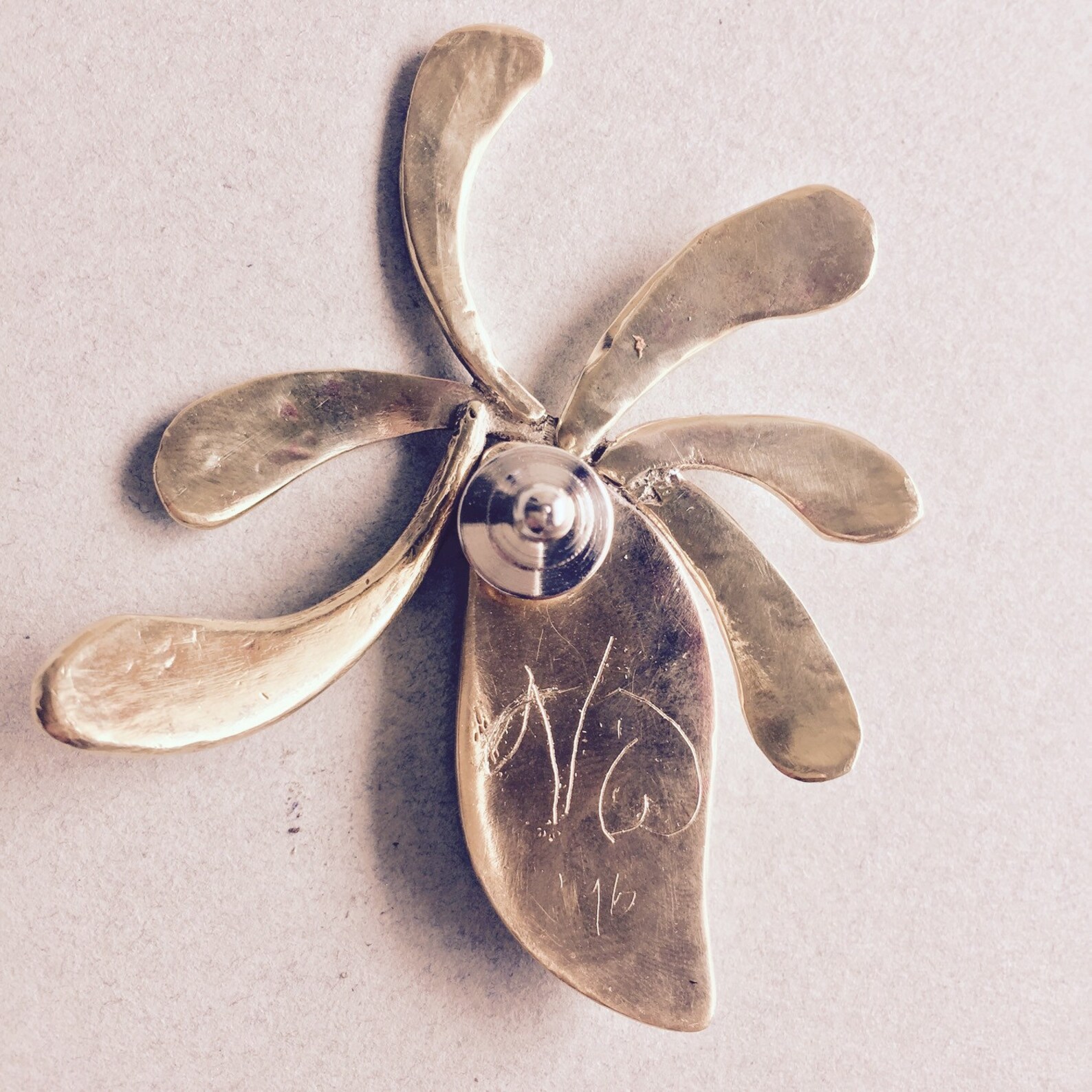 Rainforest Jasper Kenji Brooch in Beautiful Bronze in Reserve - Etsy