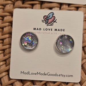 Specialty Paper Stud Earrings: Handcrafted Boho Jewelry - Etsy