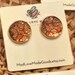 Specialty Paper Stud Earrings: Handcrafted Boho Jewelry - Etsy