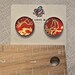 Specialty Paper Stud Earrings: Handcrafted Boho Jewelry - Etsy