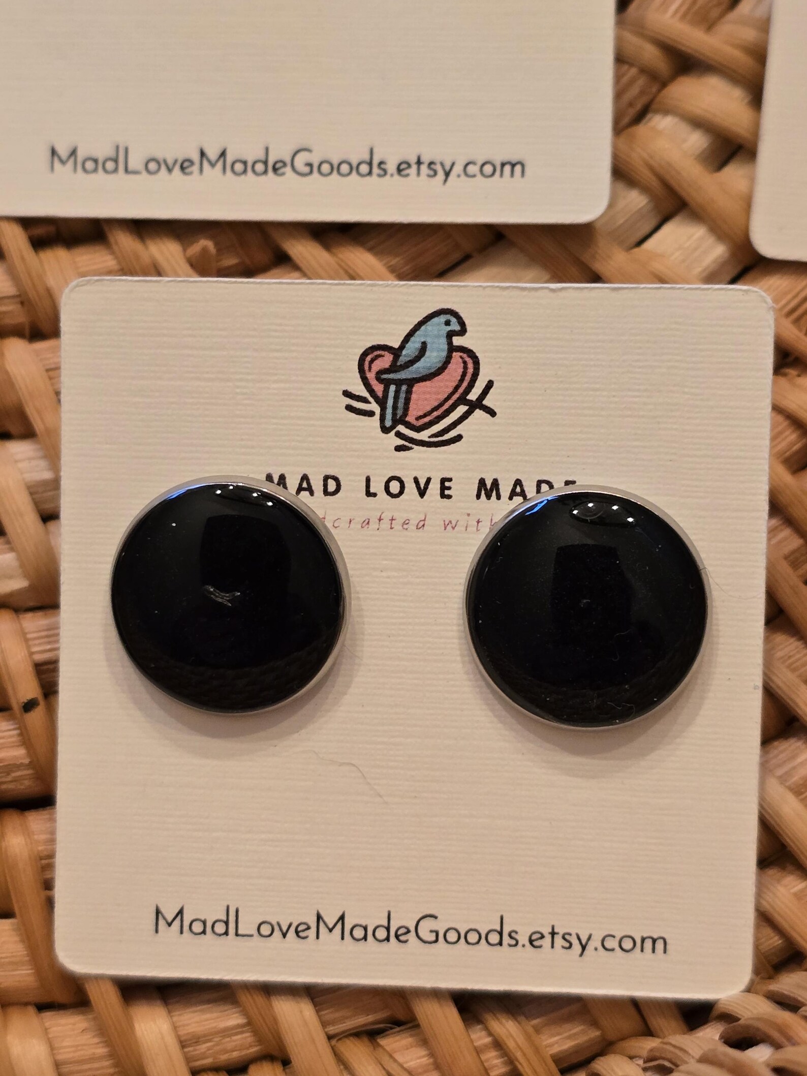 Specialty Paper Stud Earrings: Handcrafted Boho Jewelry - Etsy