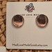 Specialty Paper Stud Earrings: Handcrafted Boho Jewelry - Etsy