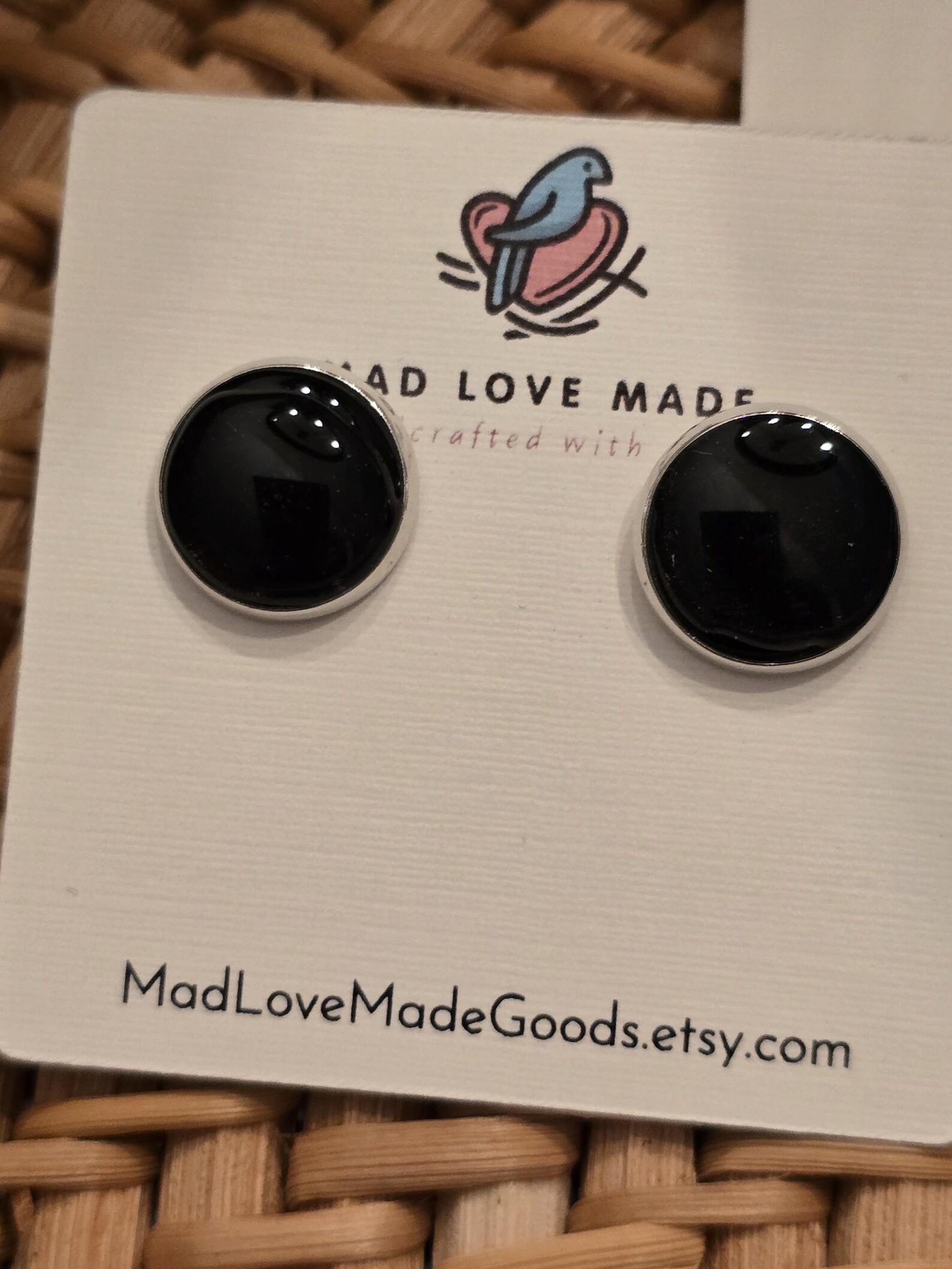 Specialty Paper Stud Earrings: Handcrafted Boho Jewelry - Etsy