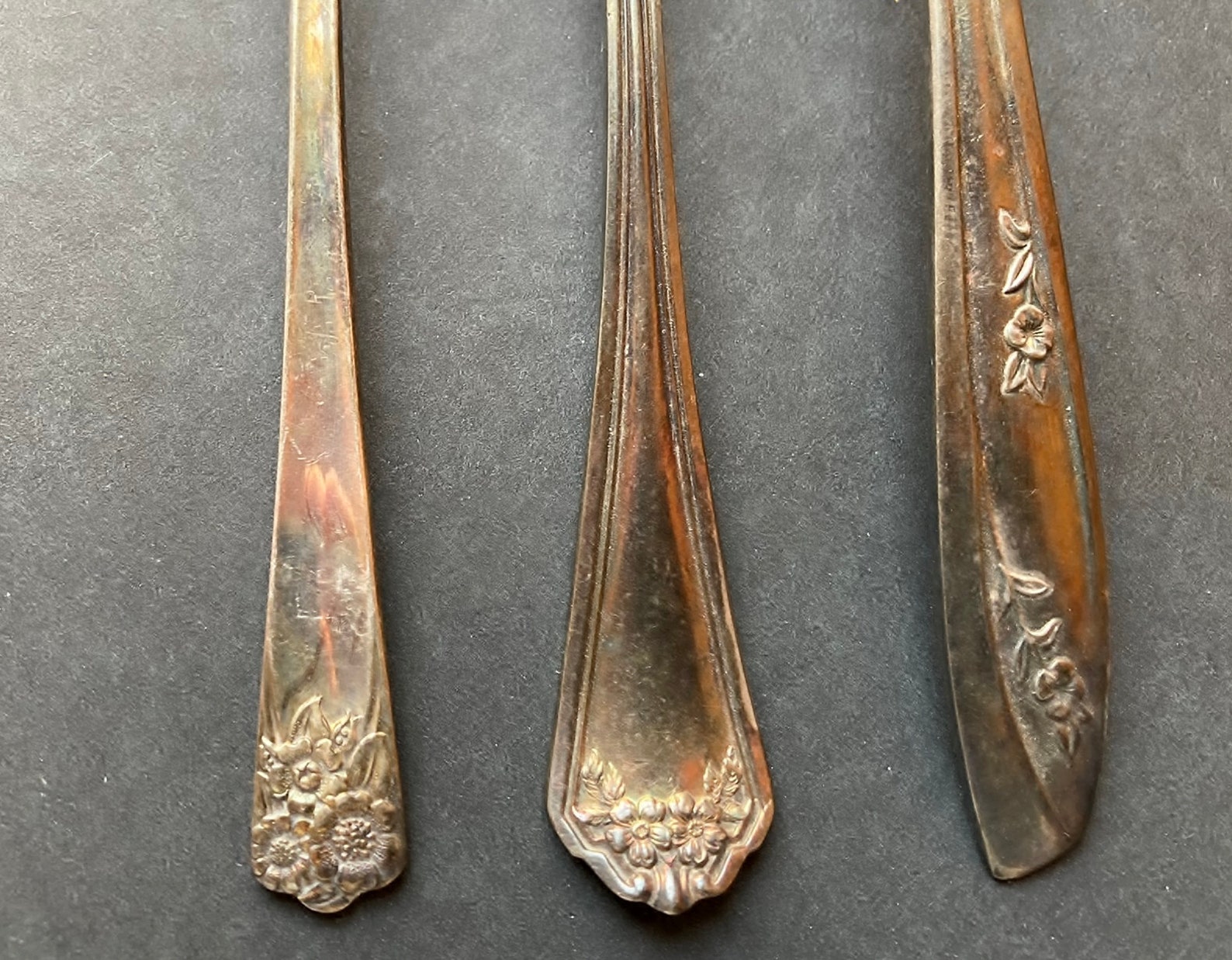 7 Piece Mixed Silver Plate Flatware Silverware by Wm Rogers - Etsy