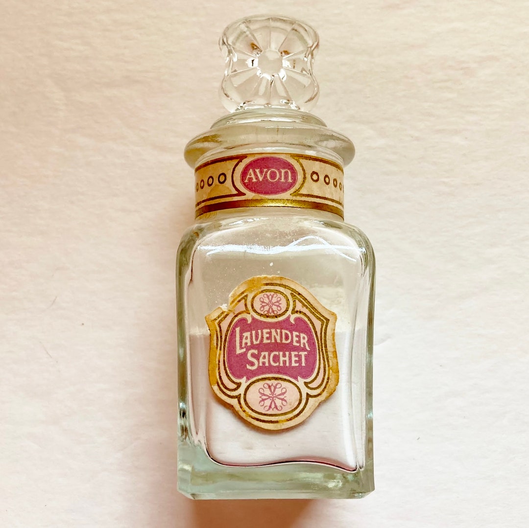 Avon Lavender Sachet Powder, 1960's, Powdered Perfume, Bath Product ...