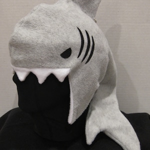 SHARK - Aviator Style Fleece Hat - NATURAL COLORS - Etsy