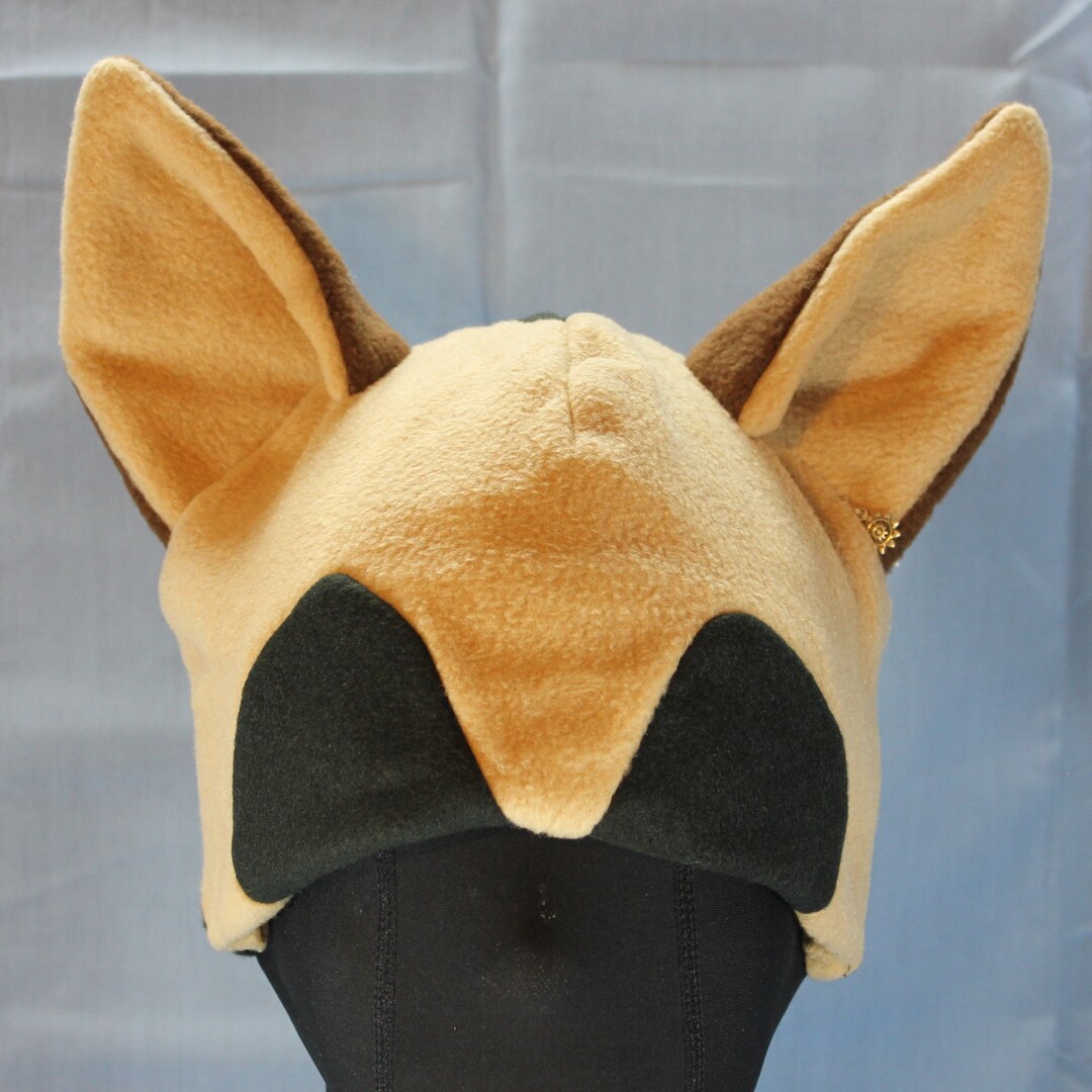 German Shepherd Fleece Hat - NATURAL COLORS - Etsy