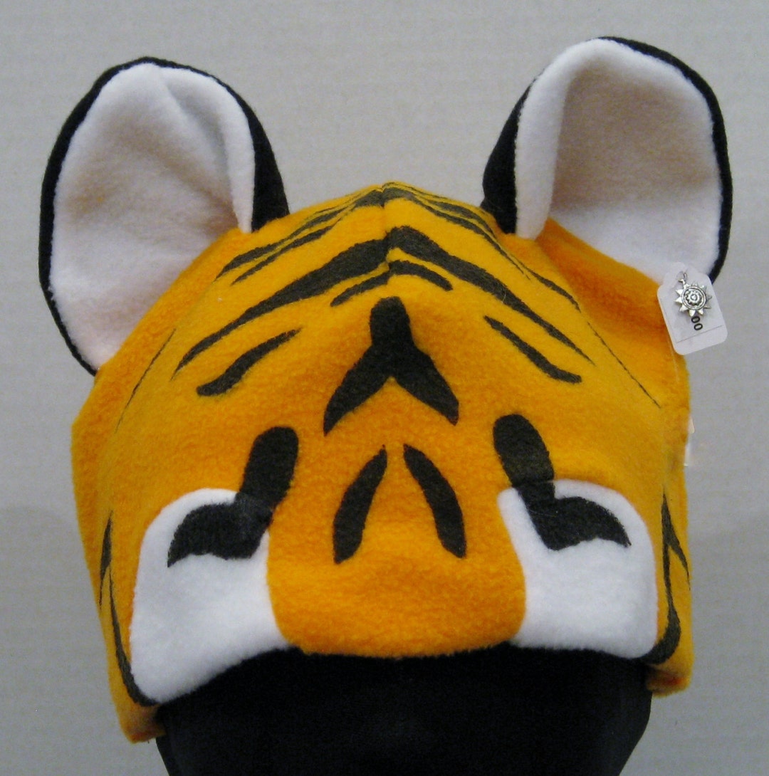 TIGER Ear Hat - NATURAL COLORS - Etsy