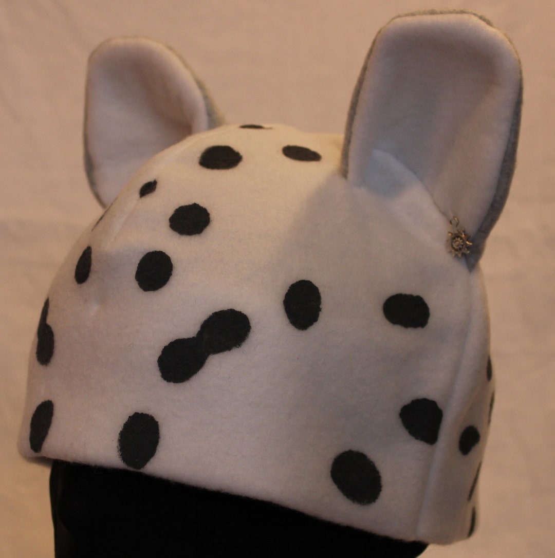 Snow Leopard Fleece Hat NATURAL COLORS - Etsy