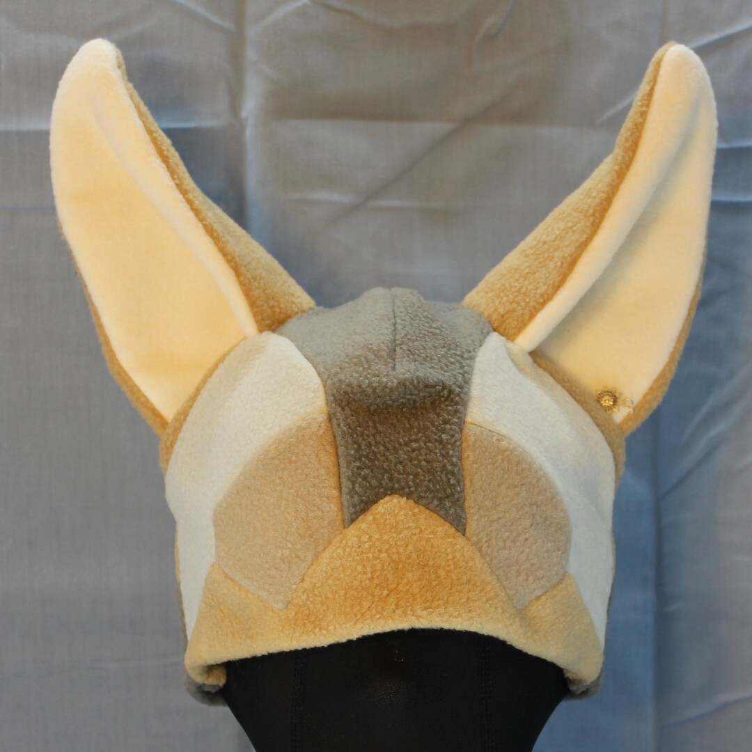Jackal Ear Hat - NATURAL COLORS - Etsy