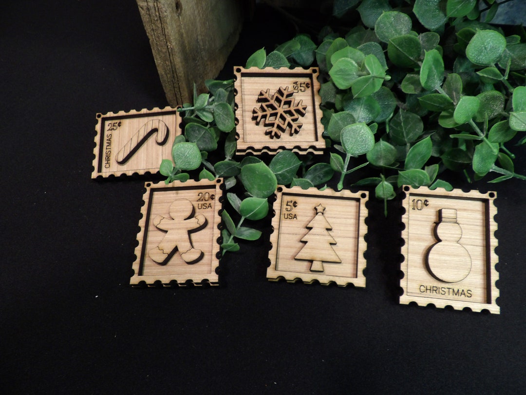 Postage Stamp Banner Kit 5 Piece Set stamps Are 2 X 2 & 1 3/4 - Etsy