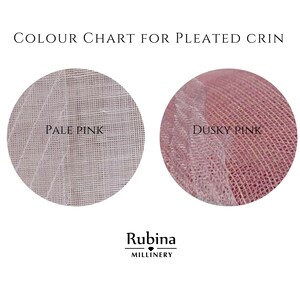 ELODIE - Pink Saucer Hat With Crinoline Bow - Kentucky Derby Hat - Pink ...