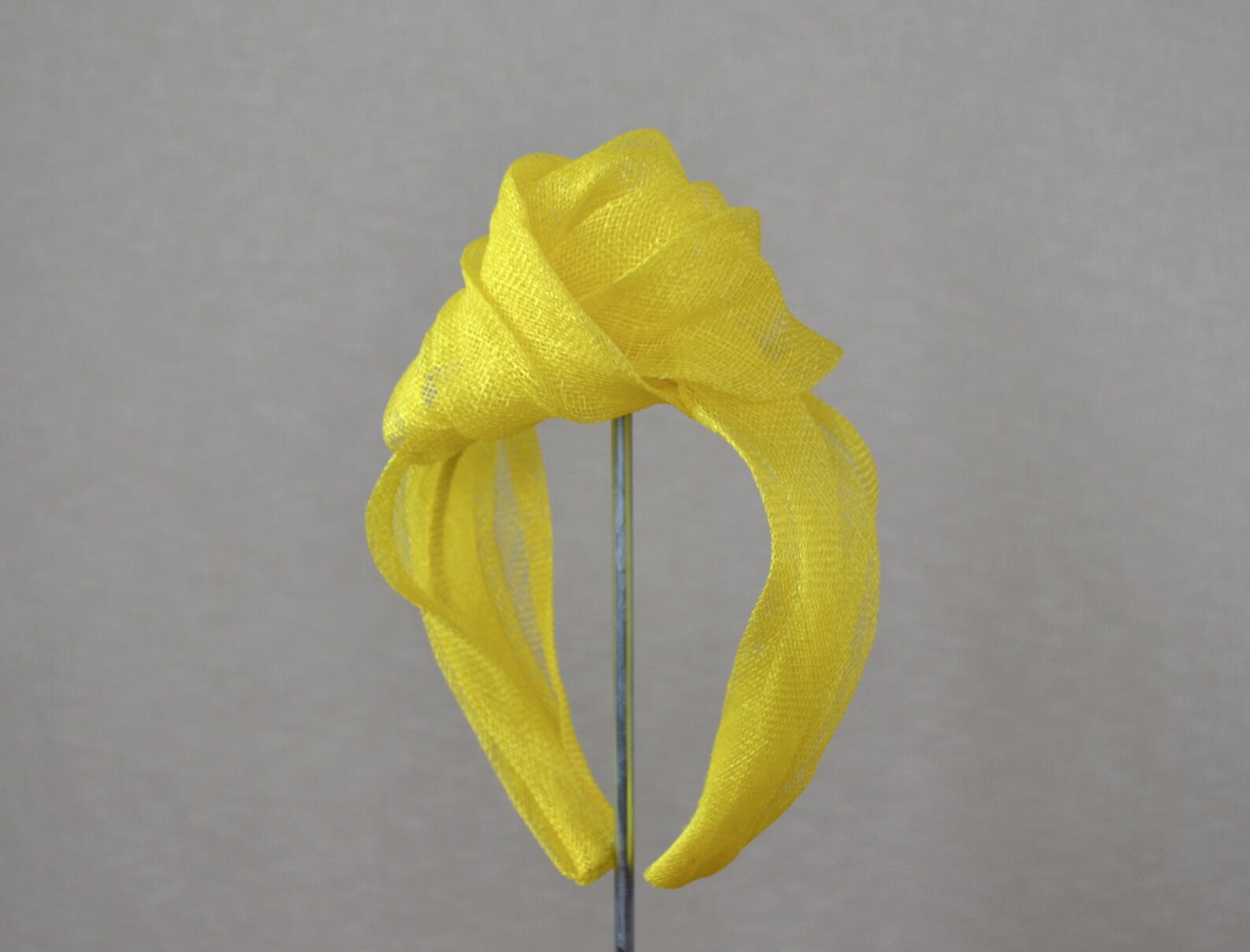 Yellow Straw Turban Yellow Turban Headband Yellow Turban | Etsy