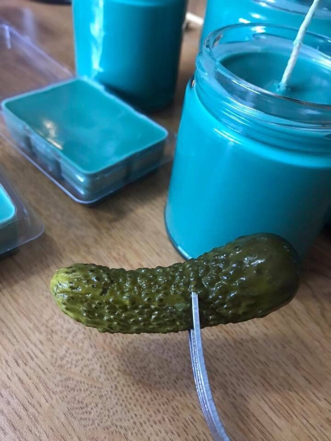 Dill Pickle Scented Soy Candle Pickle Candle Garden Candle - Etsy