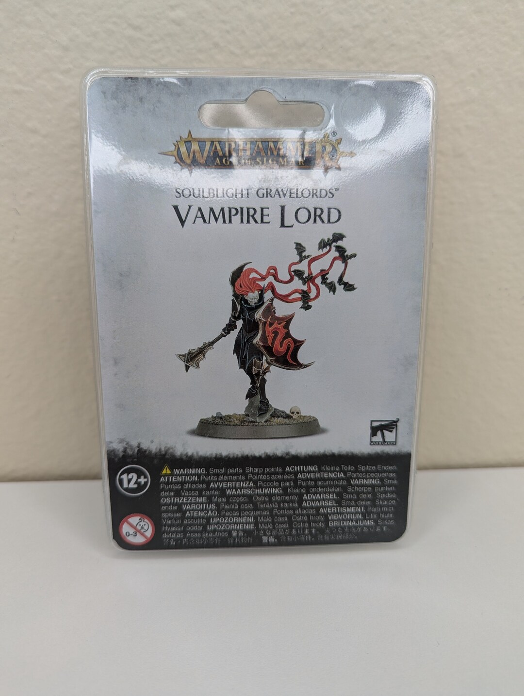 Soulblight Gravelords Vampire Lord Model, Unpainted and Unopened Model ...