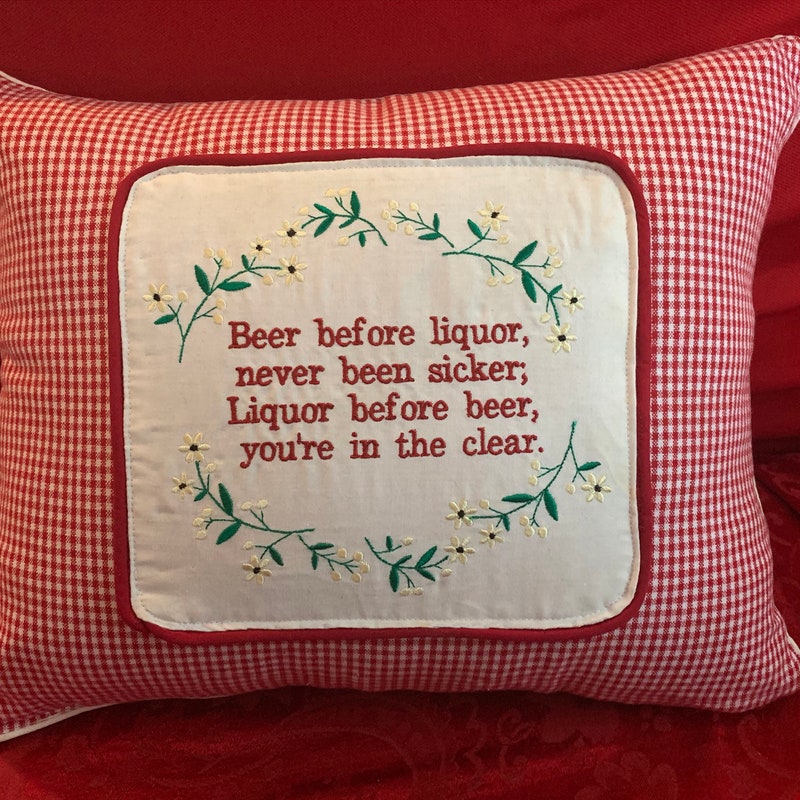Embroidered Pillows - Etsy