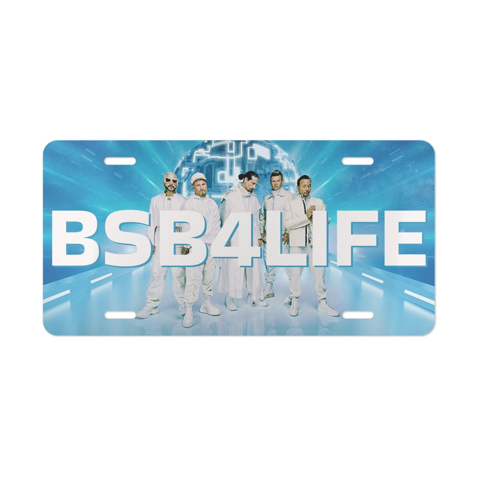 BSB4LIFE Vanity Plate | Backstreet Boys Band License Plate - Etsy