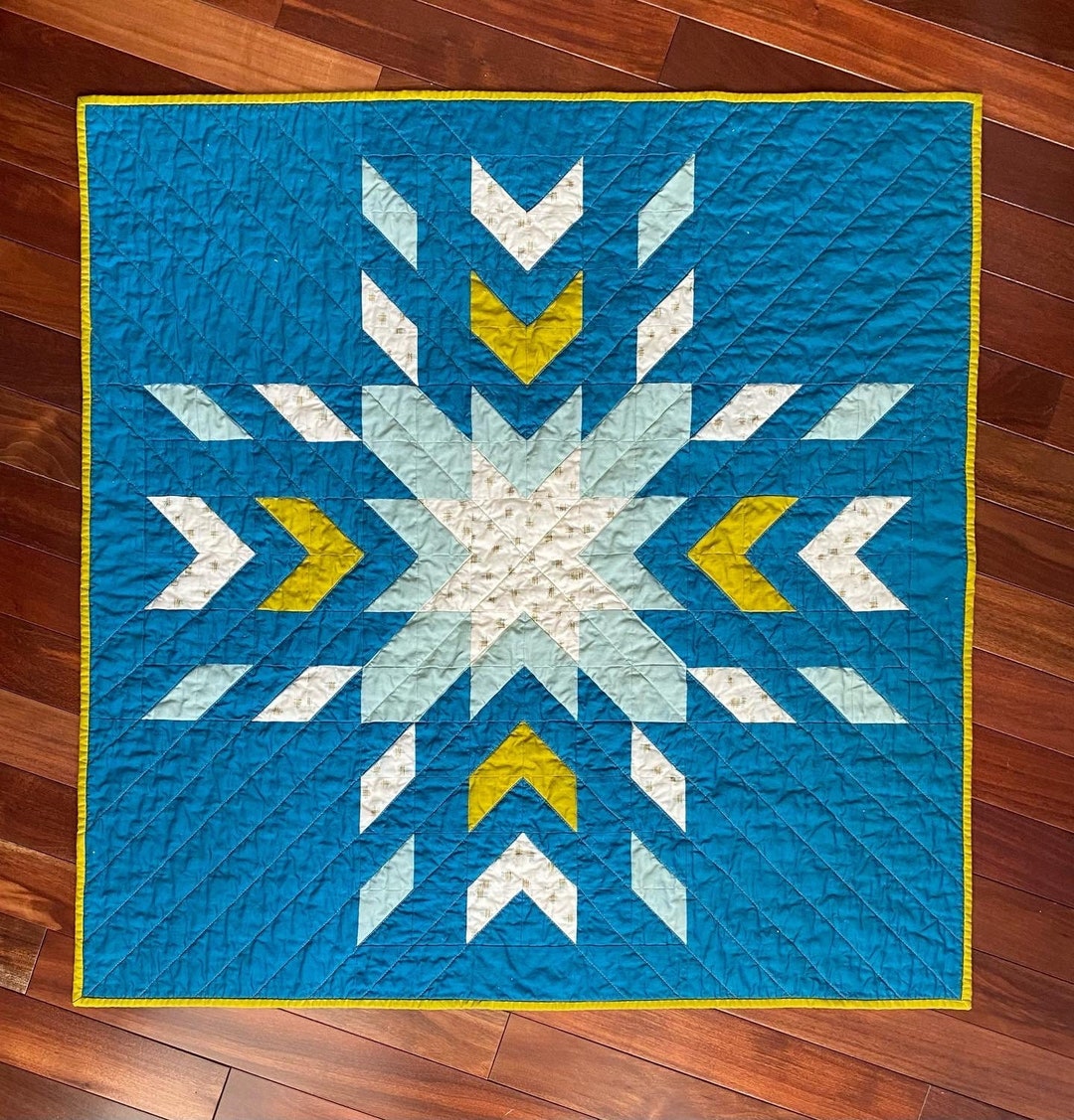 Gender Neutral Baby Gift Baby Quilt Modern Baby Blanket - Etsy