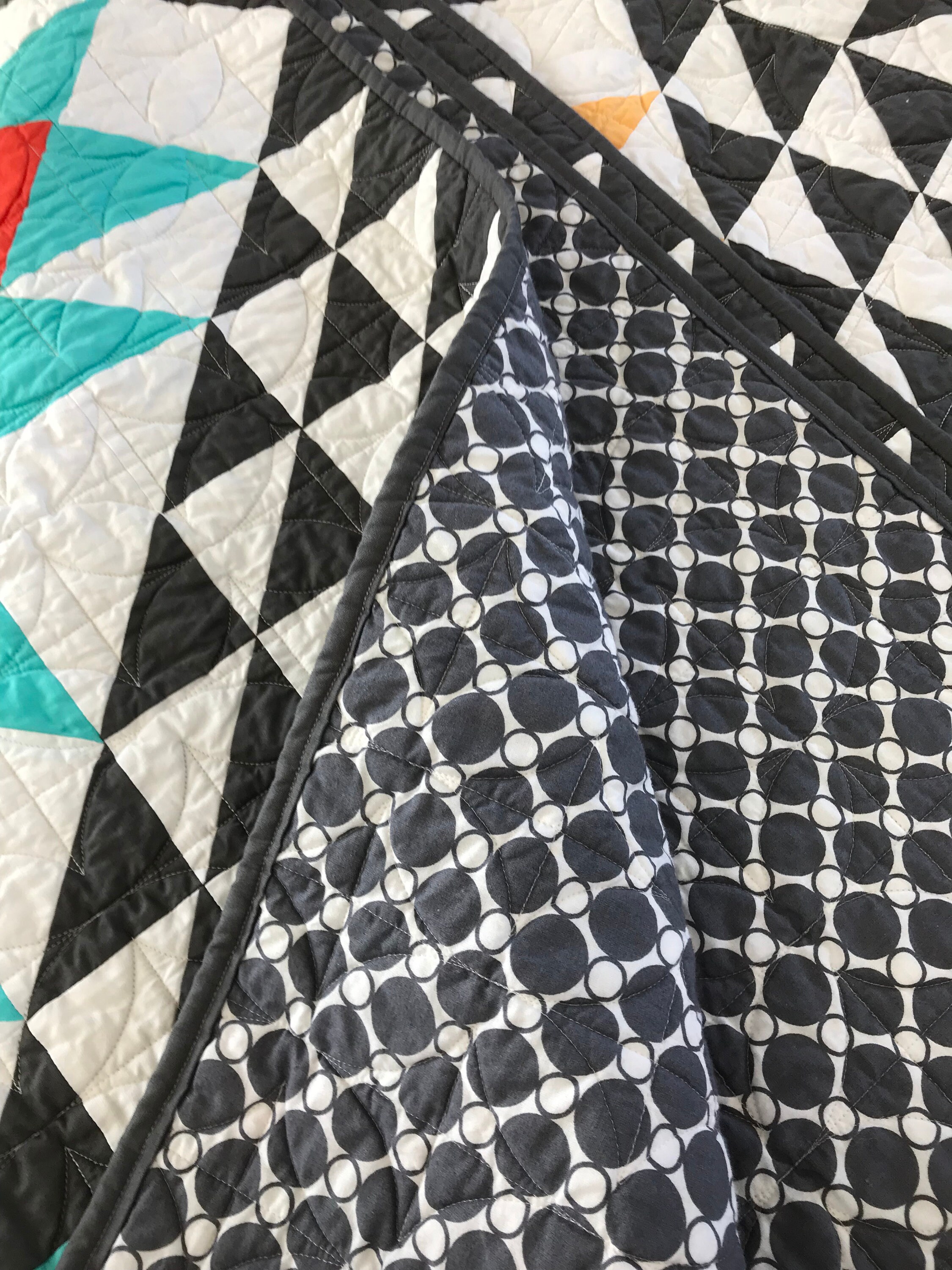 Twin Size Patchwork Quilt Southwest Quilt Colorful Blanket | Etsy