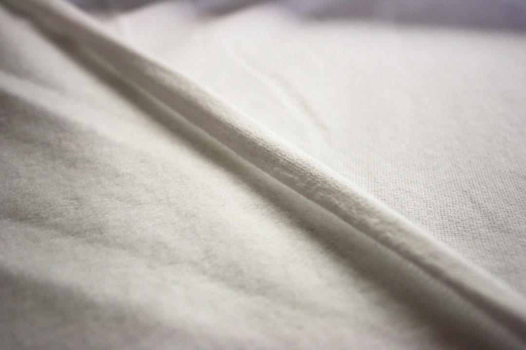 White Fleece Fabric 58/60 Wide per Yard - Etsy