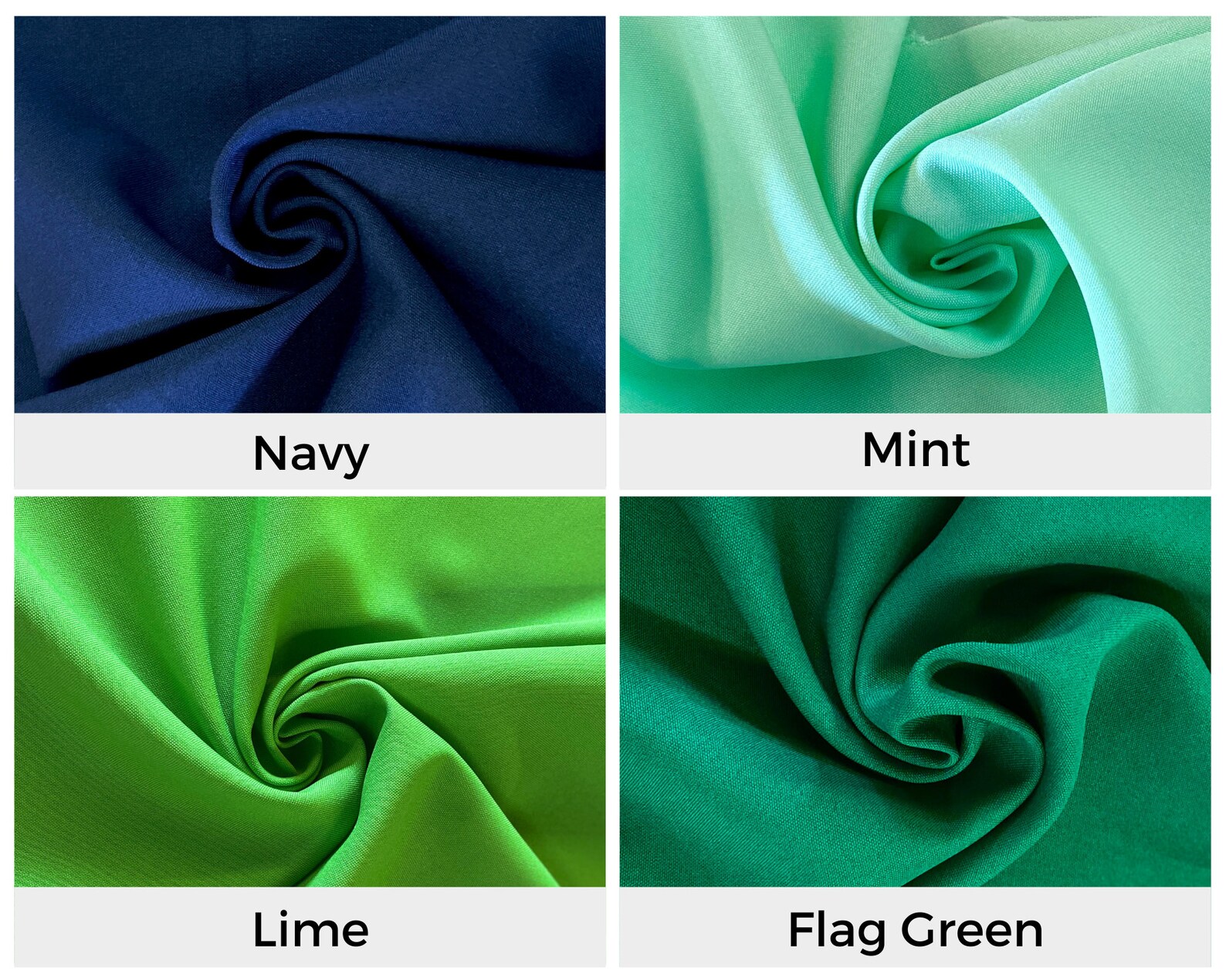 Assorted Colors Polyester Poplin Fabric 60 Wide X Sold - Etsy