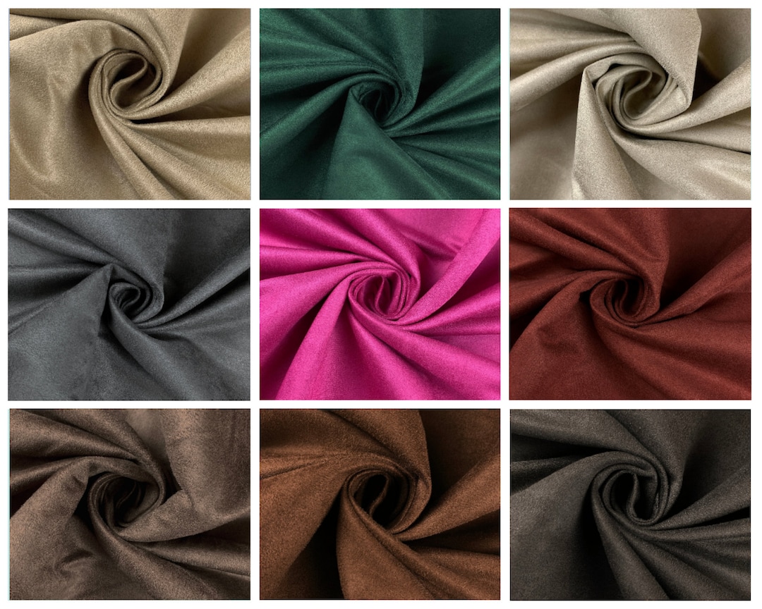 Microsuede Fabric - Etsy