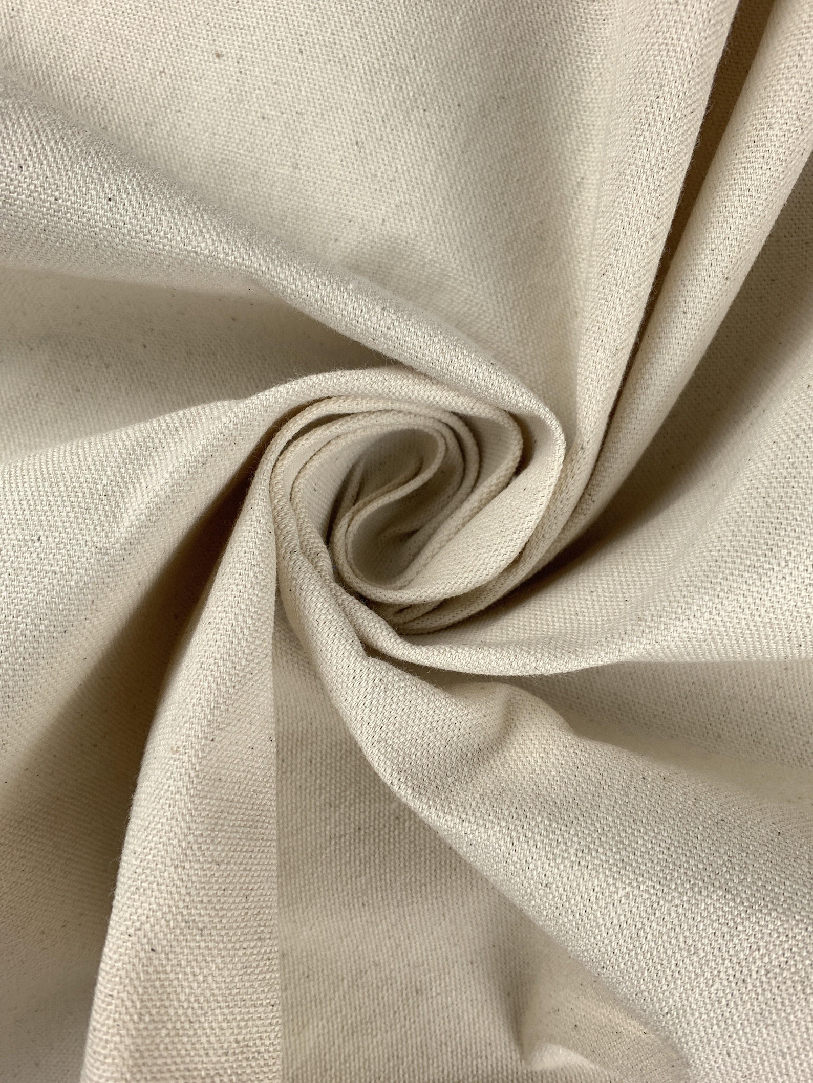 Natural Canvas Fabric 60'' to 63'' Wide X Sold by Yard Cotton Printing ...