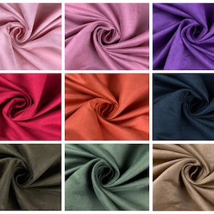 Microsuede Fabric - Etsy