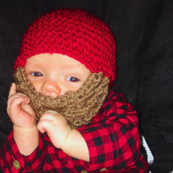 Baby Beard Beanie - Etsy