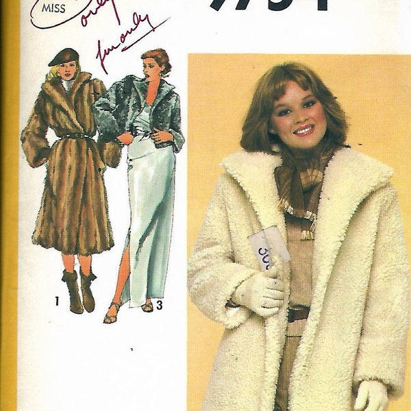 Fur Coat Pattern - Etsy