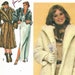 Vintage 1980 Simplicity 9754 Misses Lined Coat in Three Lengths for Fun ...