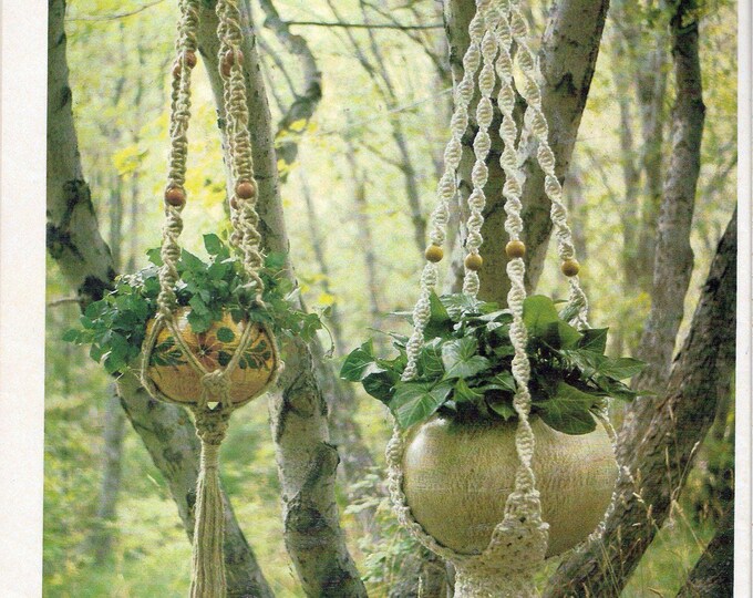 1976 Macramé Elegance by Denni and Glenn Simmons & Doreen and Clint ...